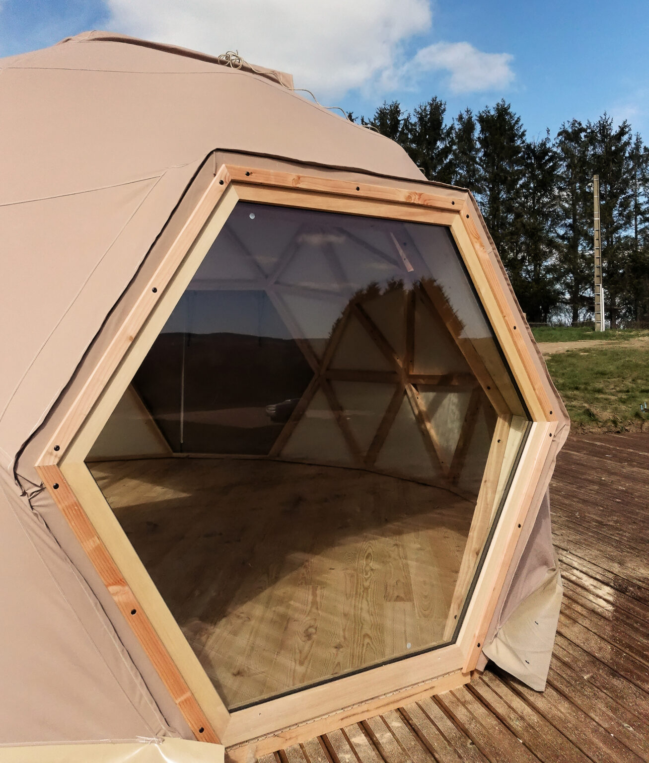 dome geodesique diamètre 5m